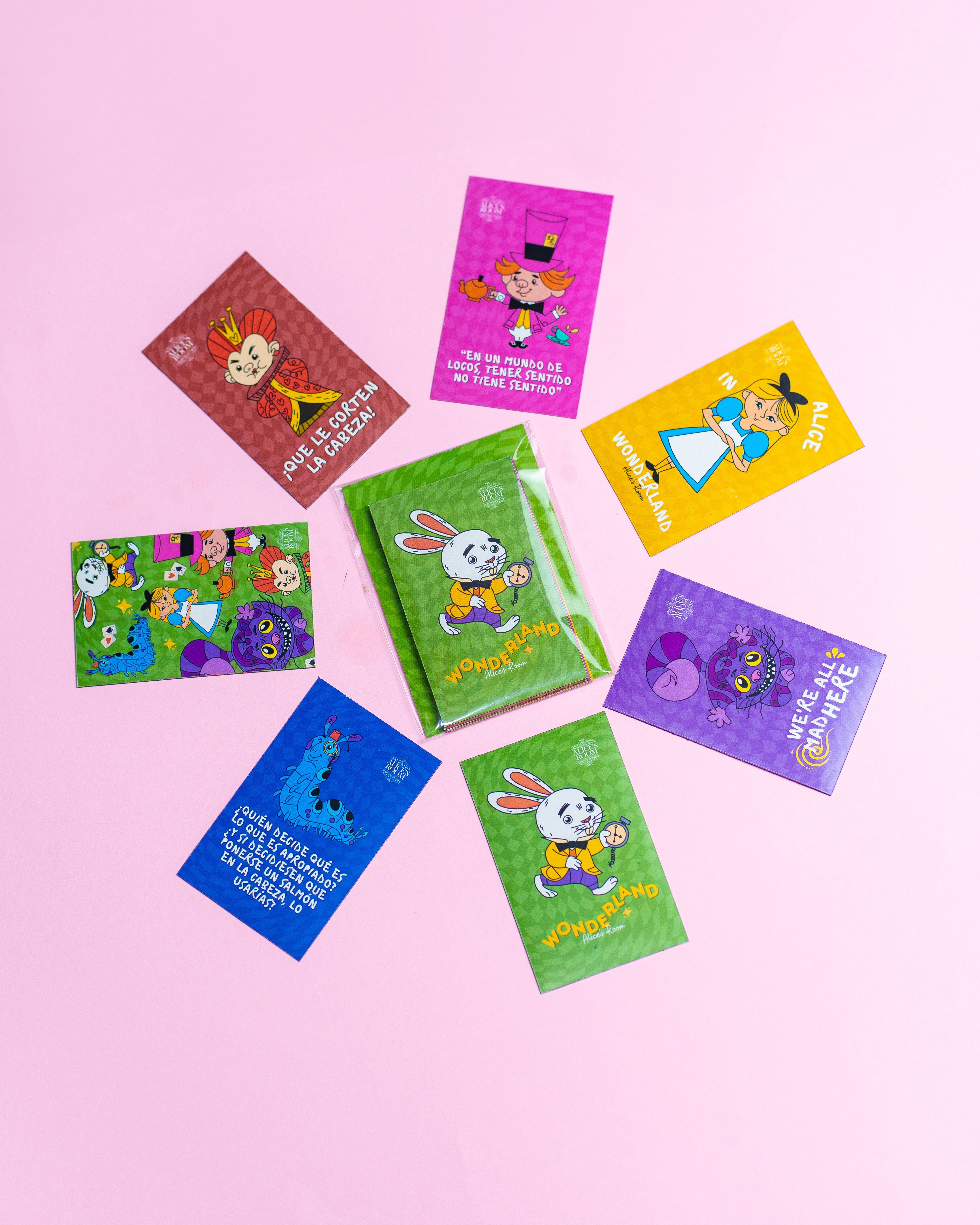 Pack Magnetos animados "Alice In Wonderland" – Alice's Room